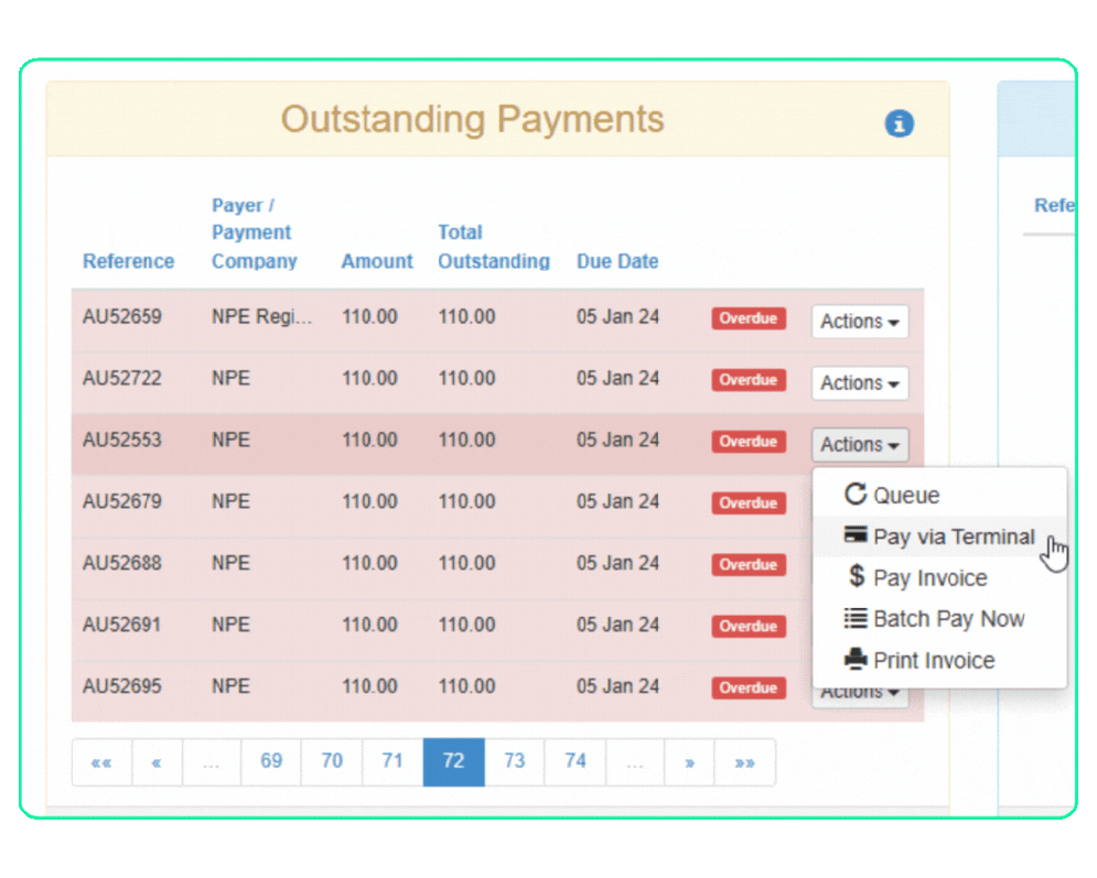 In-Person Payments | WisePay Terminal For US Tech Support Stores